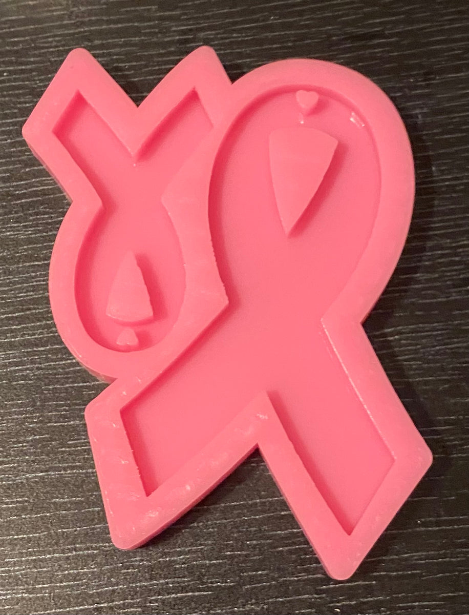 Breast Cancer Ribbon Mold – Ross’ Cause For Creations LLC